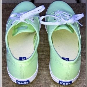 Keds | Shoes | Womens 65 Patina Green Canvas Keds Champion Softerra ...